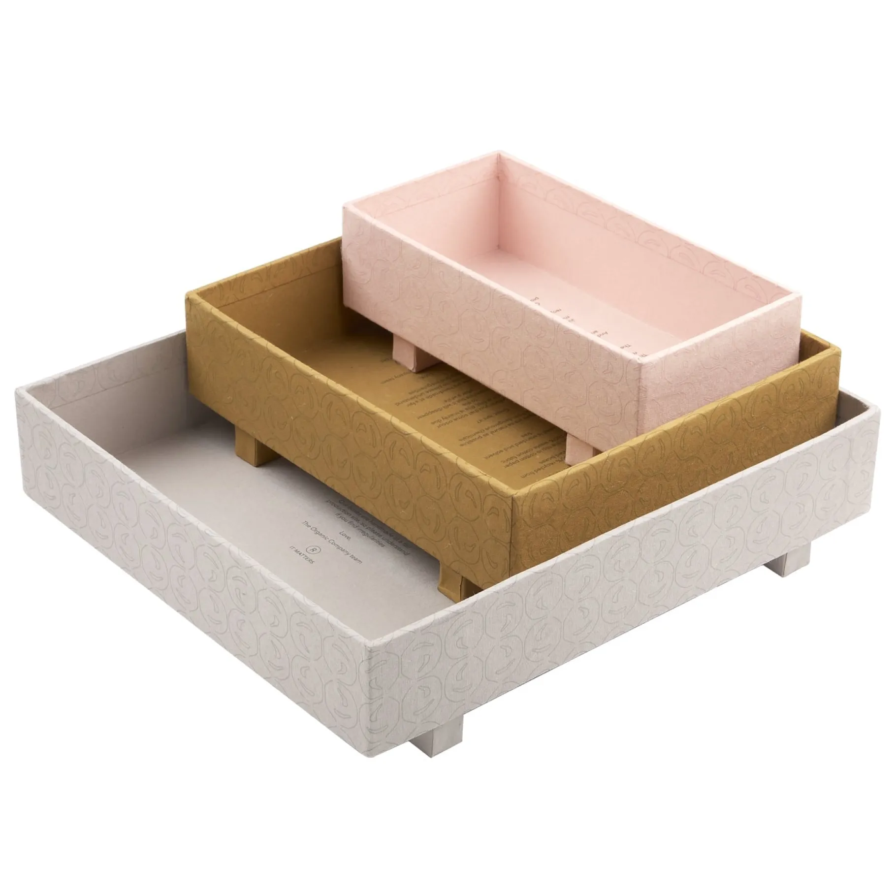 Hot Tray box set (Totoru) - 992 Floral selection Trays - Towel Organic